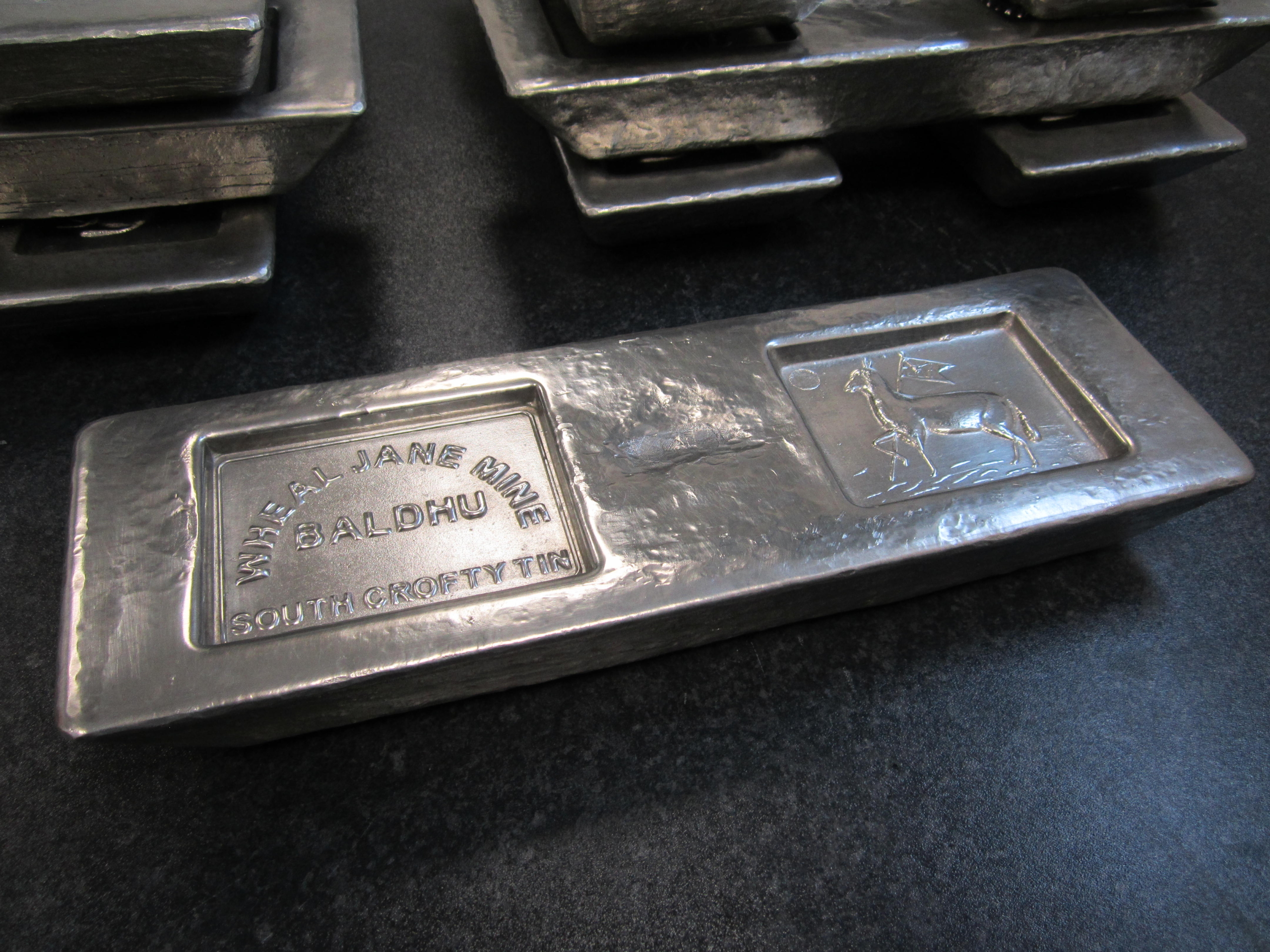 The Last South Crofty Tin Ingot Charity Auction - Wheal Jane Laboratory